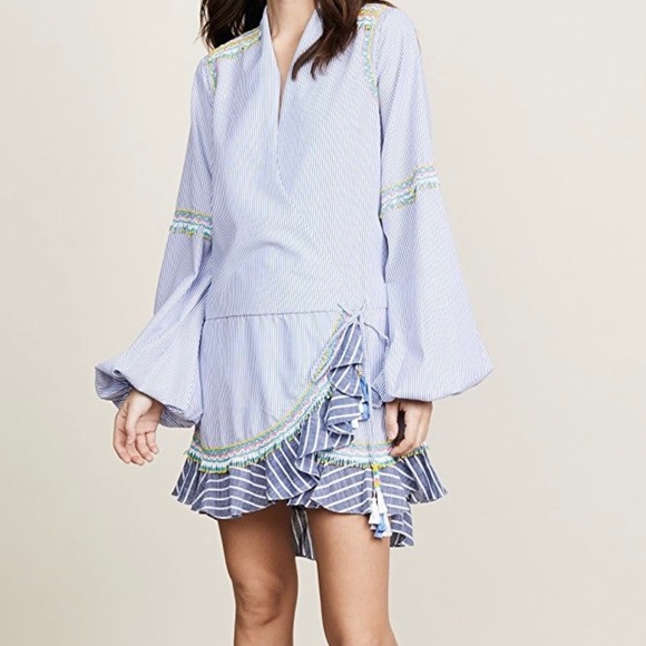 Rococo Sand | Dresses | Rococo Sand Dress Blue White Stripe With ...